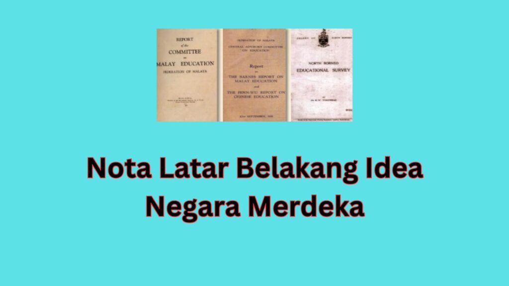 Nota Latar Belakang Idea Negara Merdeka - APDM